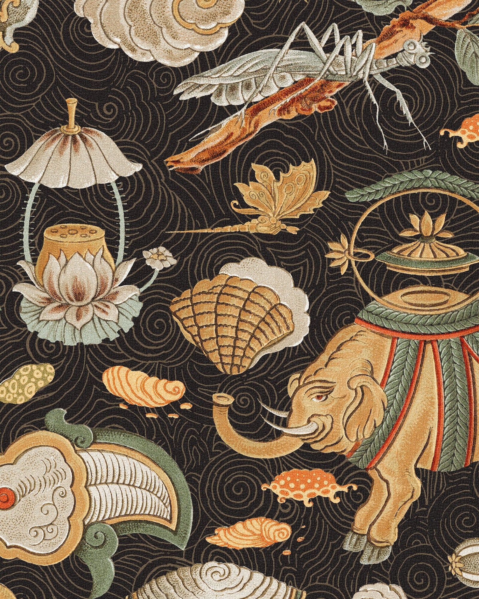 Greenly Living - The Chinoiserie Wallpaper Collection