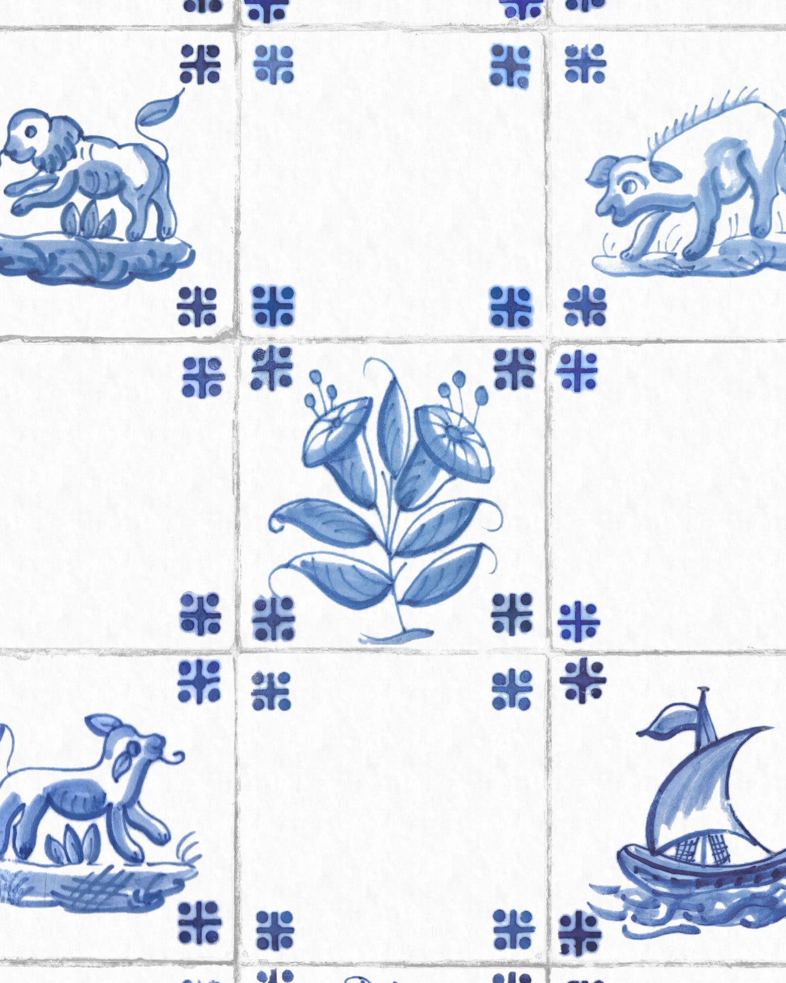 Greenly Living - The Tile Wallpaper Collection