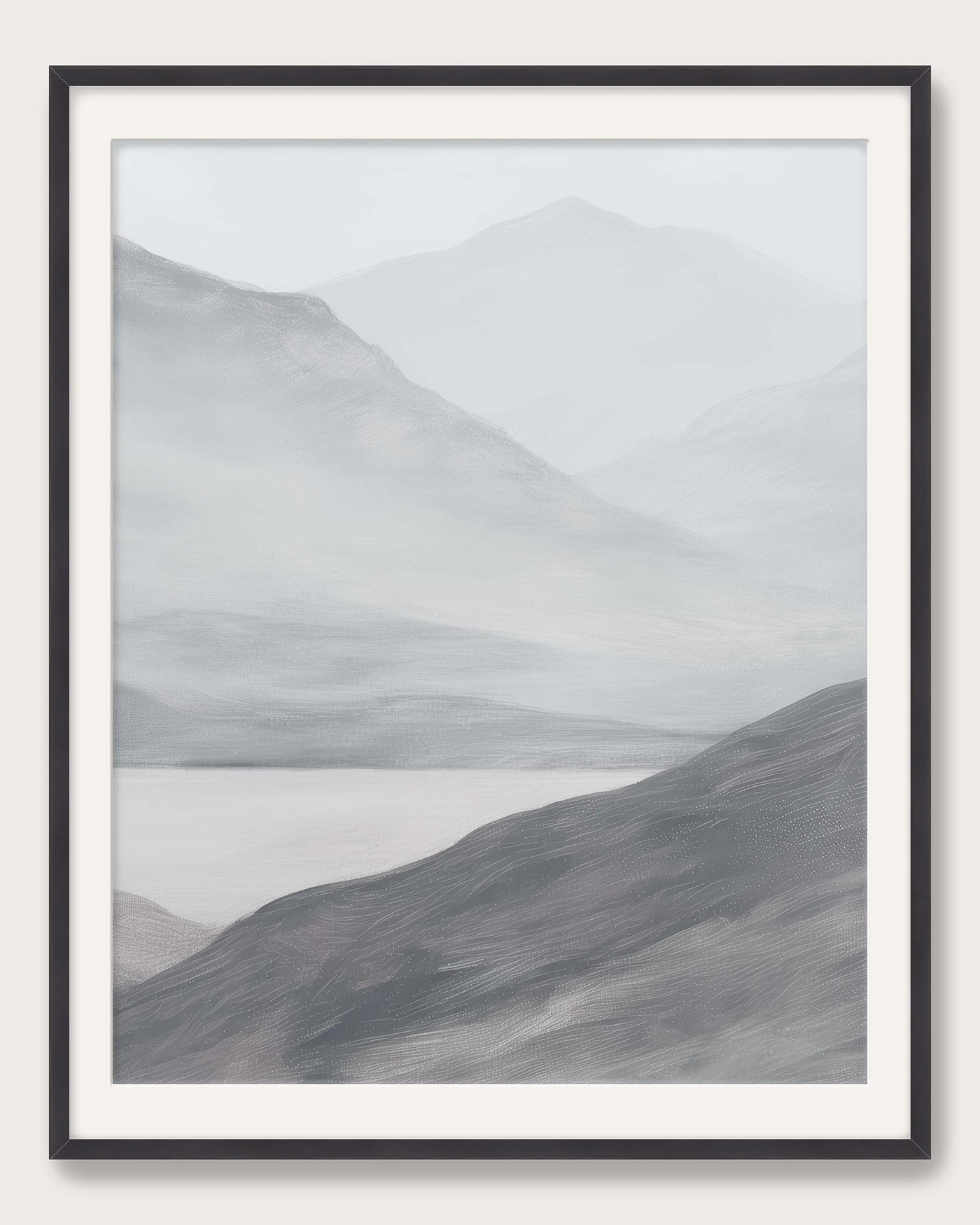 Greenly Living - Dune II Framed Fine Art in Dusty Sky Blue | Vintage ...
