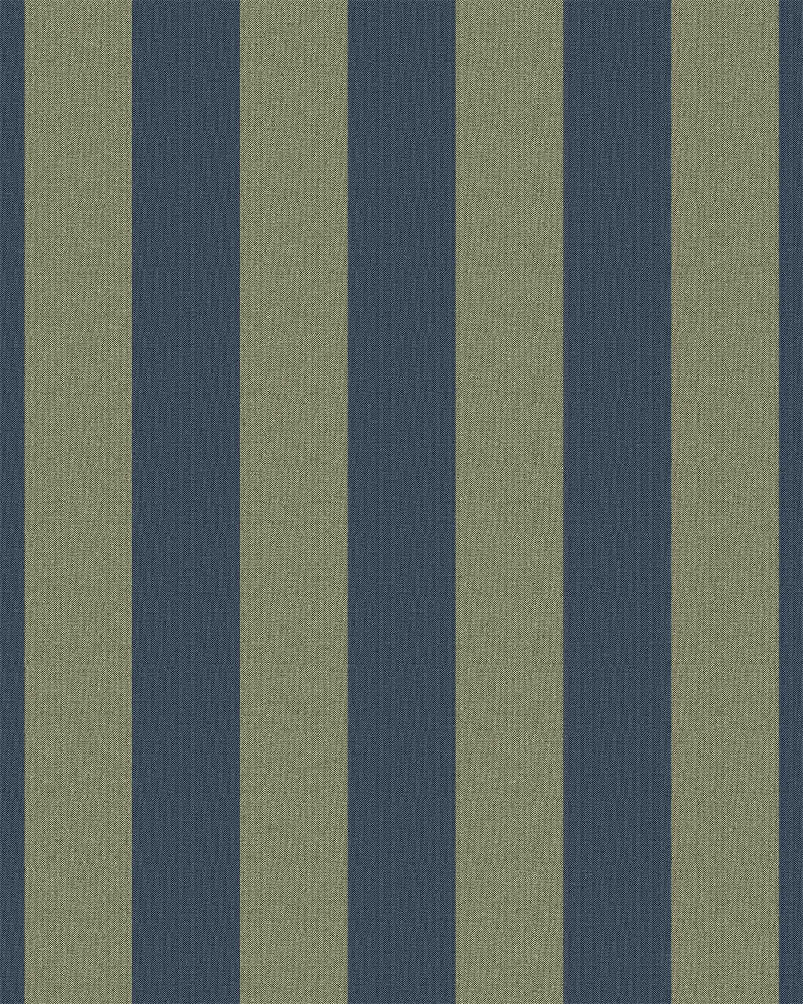 Greenly Living - Classic Stripe Wallpaper in Ink Blue & Moss Green ...