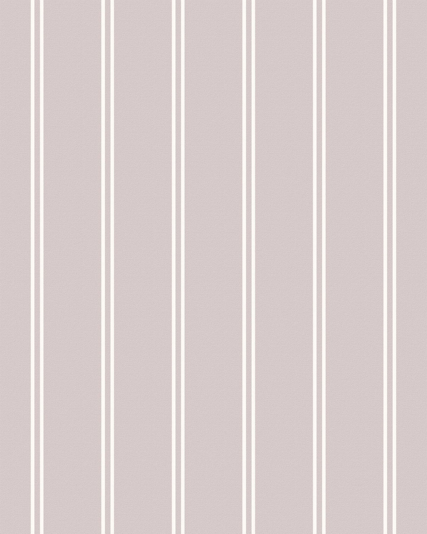 Greenly Living - Pinstripe Wallpaper in Oyster Shell Grey | Traditional ...