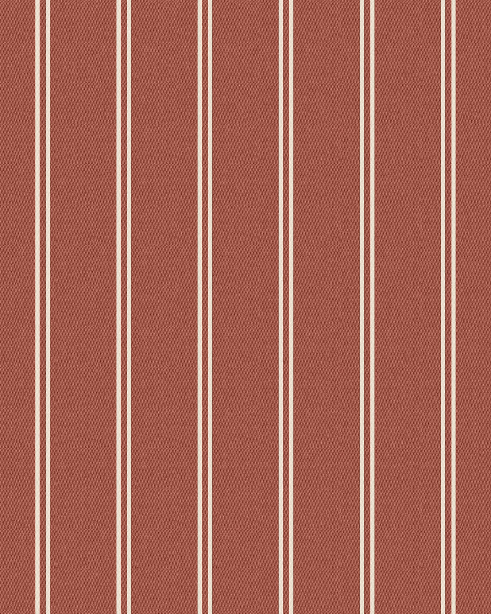 Greenly Living - Pinstripe Wallpaper in Terracotta Orange | Traditional ...