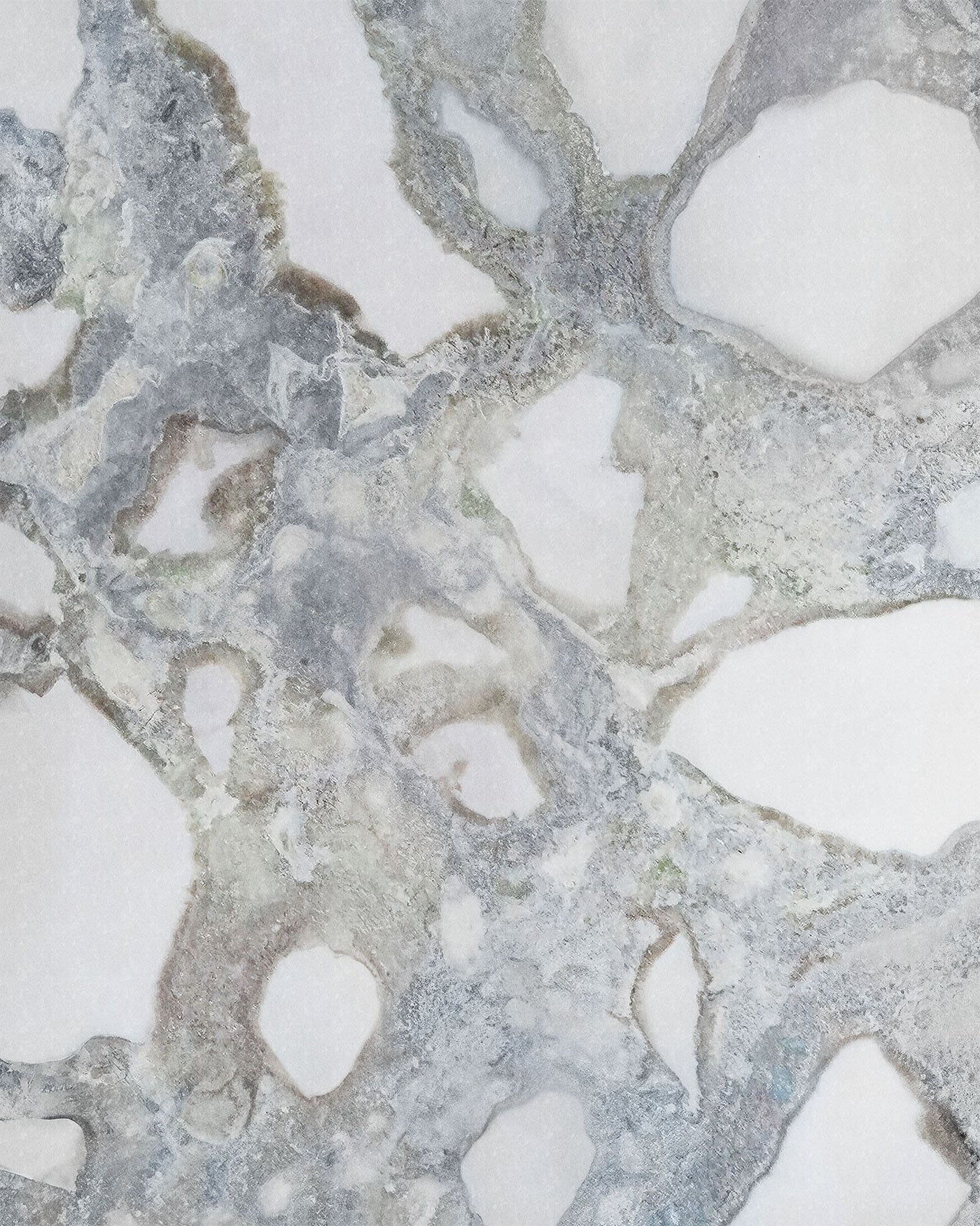Greenly Living - Calacatta Oyster Marble Slab Wallpaper | Luxury Faux ...