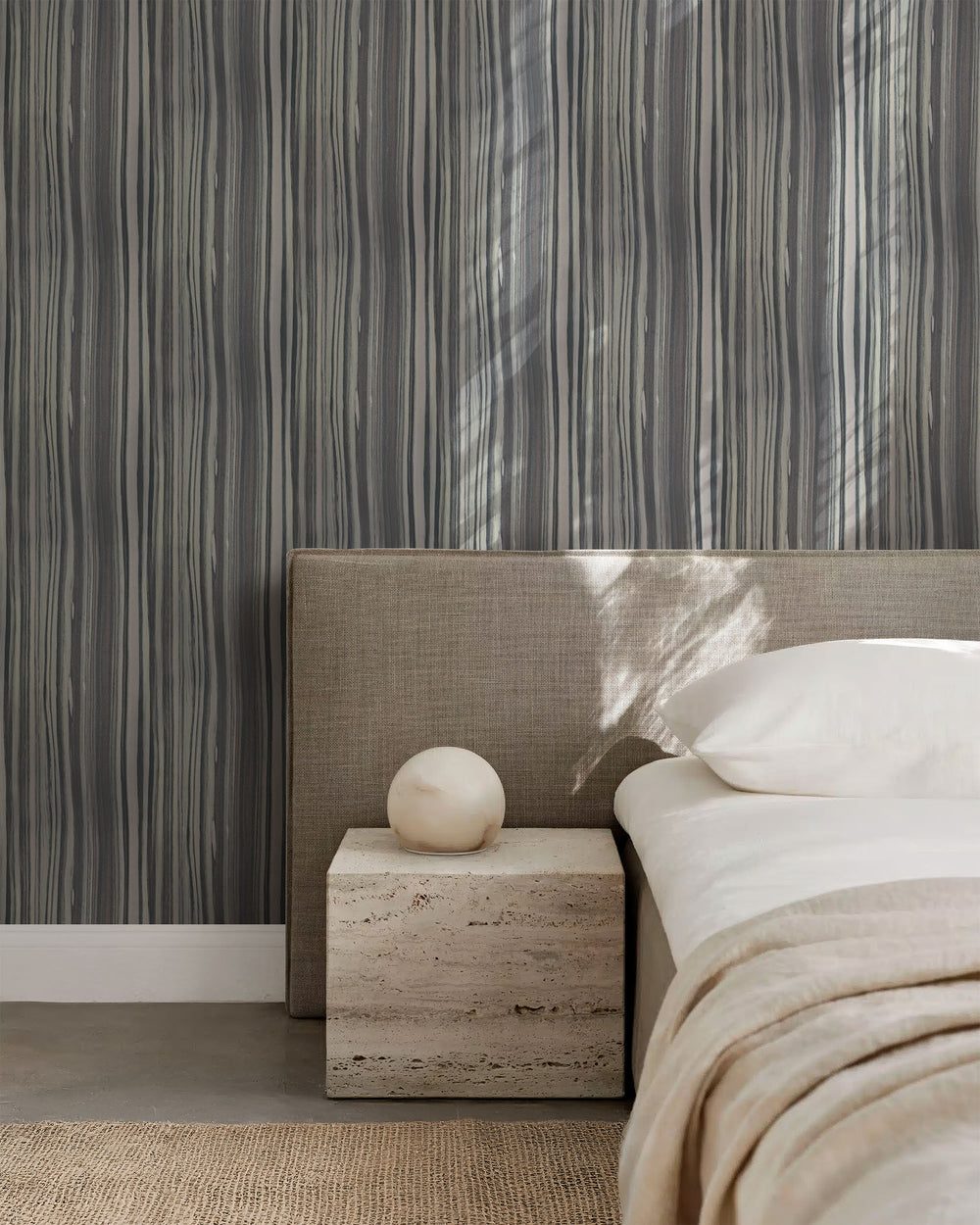 Greenly Living - Cipollino Drea Marble Slab Wallpaper | Luxury Faux ...