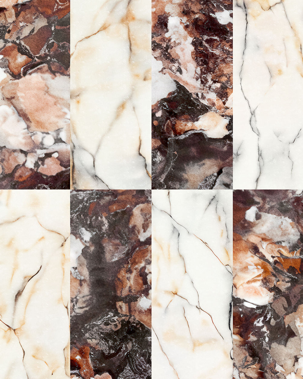 Greenly Living - Verticale Marble Wallpaper in Calacatta Gold ...