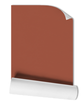 Greenly Living Solid Hue Wallpaper in Terracotta Orange | Minimalist Monochrome Solid Color ...