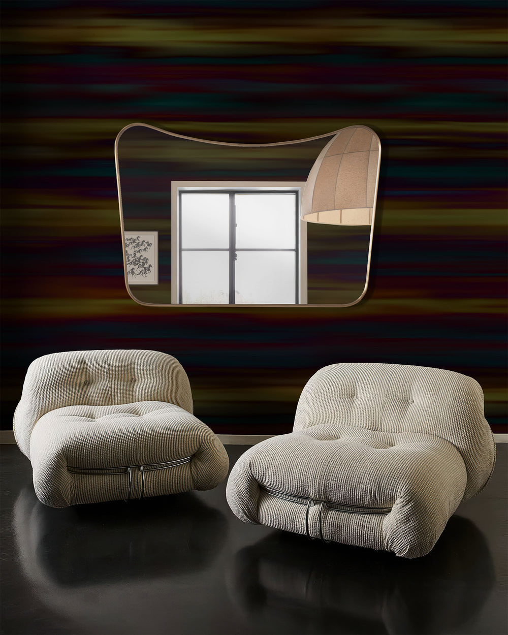 Greenly Living — Euphoria Wallpaper Umbral Dusk | Moody Abstract ...