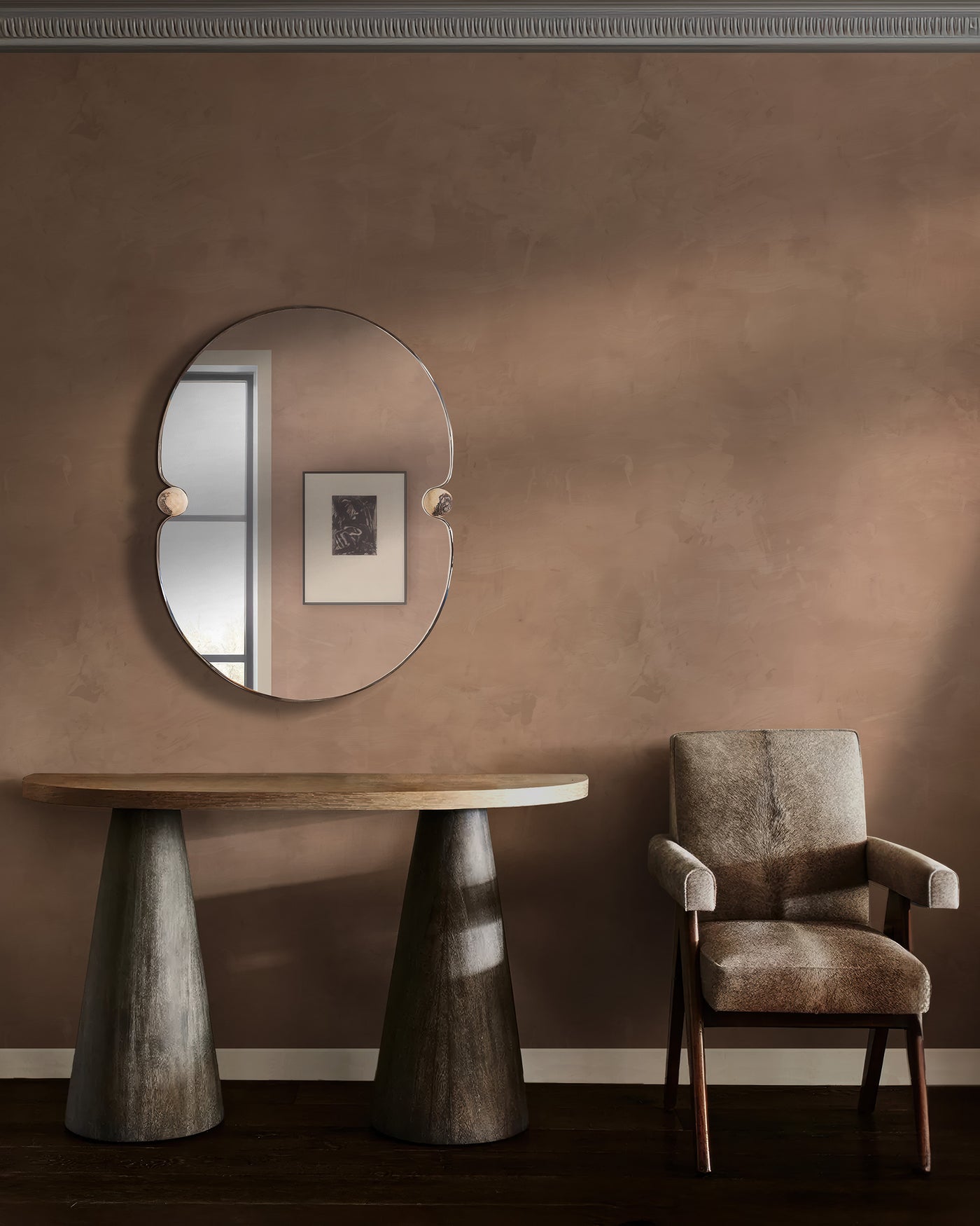 Greenly Living - Limewash Wallpaper in Buff Beige | Textured Minimalist ...