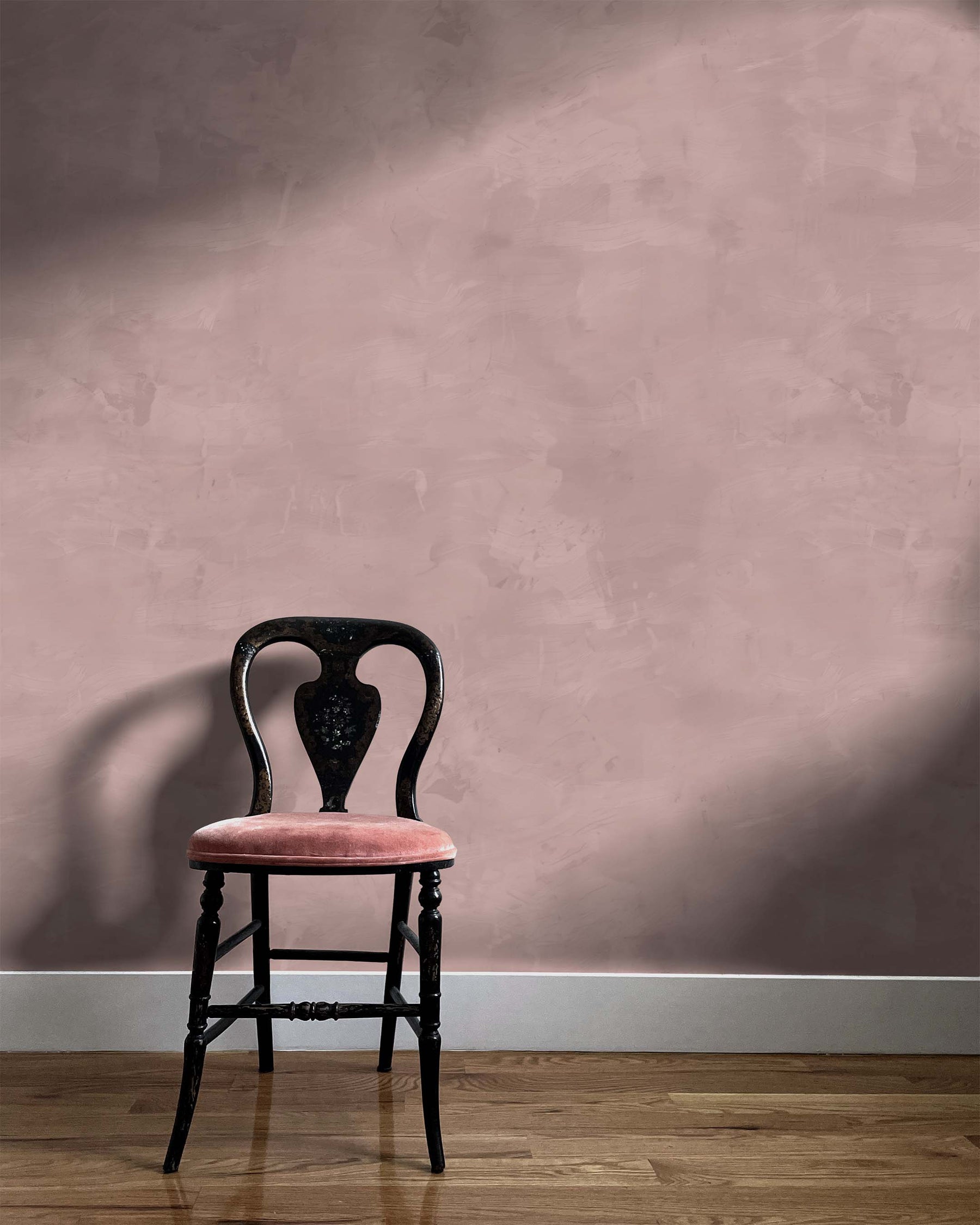 Greenly Living - Limewash Wallpaper Dusty Rose Pink | Textured ...