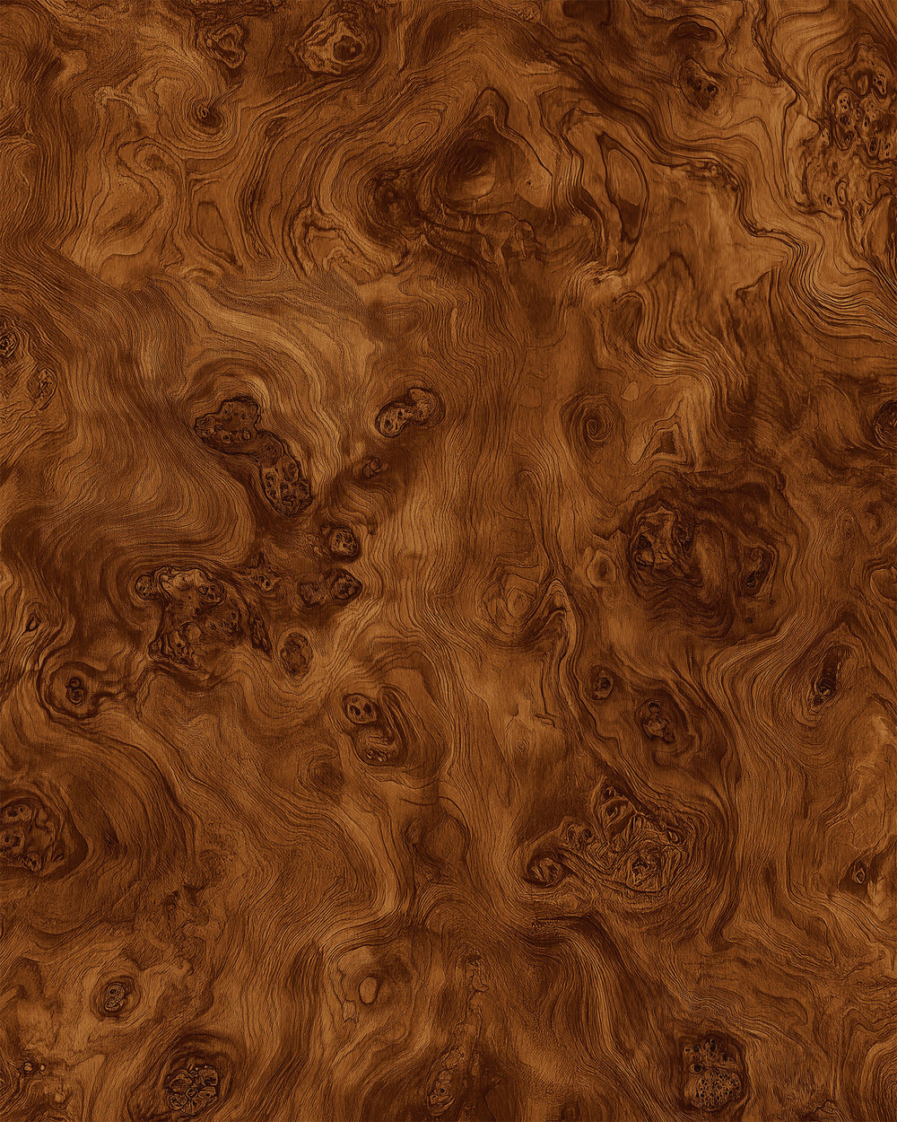 Greenly Living — Burl Wood Wallpaper Caramel Brown | Textured Woodgrain ...