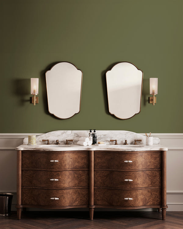 Greenly Living Solid Hue Wallpaper in Olive Green | Minimalist ...